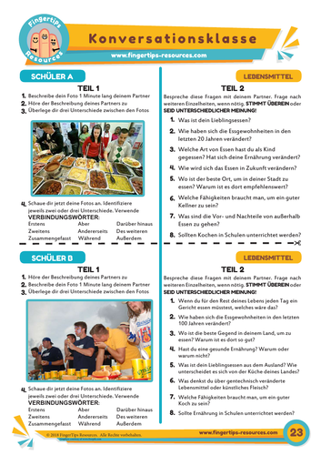 50 x German Speaking Bundle (Pack 1) | Teaching Resources