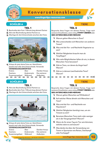 50 x German Speaking Bundle (Pack 1) | Teaching Resources