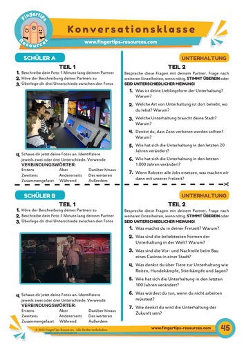 50 x German Speaking Bundle (Pack 1) | Teaching Resources