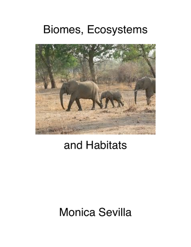 Biomes, Ecosystems and Habitats Common Core eBook pdf | Teaching Resources
