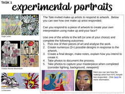 Experimental Portrait Photography | Teaching Resources
