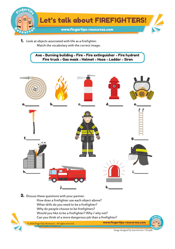 Let’s talk about FIREFIGHTERS! | Teaching Resources