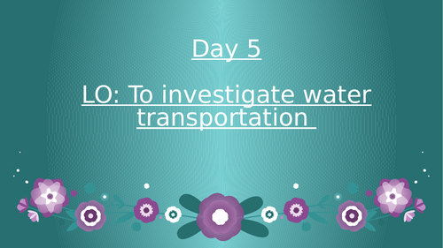 Year 3 Home Learning- Science Plants and English Cross Curricular ...