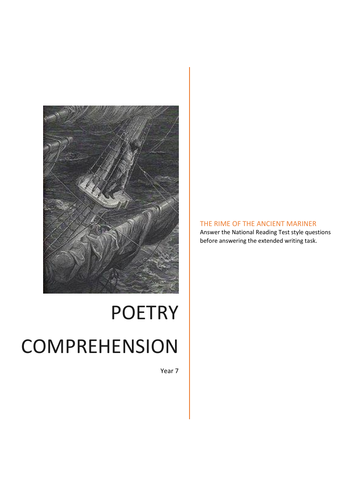 The Rime of the Ancient Mariner - Parts I - V | Teaching Resources