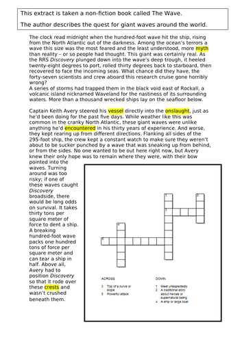 English home learning non-fiction travel | Teaching Resources