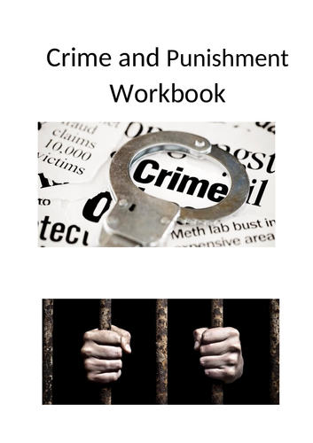 Crime and Punishment Workbook | Teaching Resources