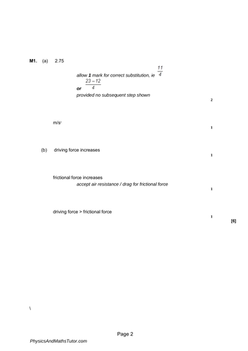 New (9-1) AQA GCSE Physics P9 Motion complete Revision Summary ... New (9-1) AQA GCSE Physics P9 Motion complete Revision Summary ...
