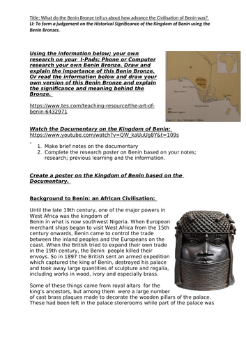 Home Learning Resources on African Kingdoms and Civilisations ...