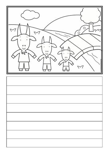 Three Billy Goats Gruff Write the Story | Teaching Resources