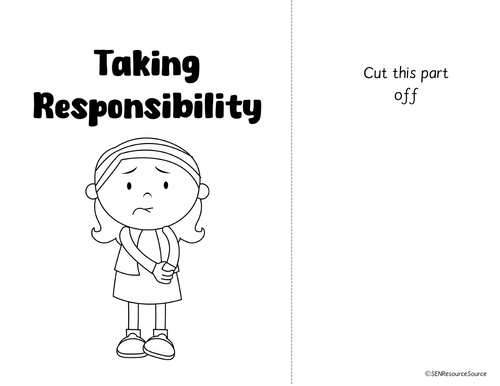 Taking Responsibility Social Story | Teaching Resources
