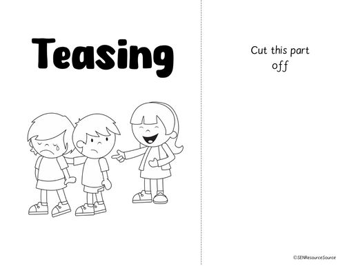 Teasing Social Story | Teaching Resources