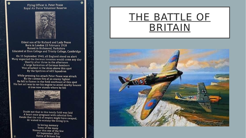 The Battle of Britain (Second World War / World War Two) | Teaching ...
