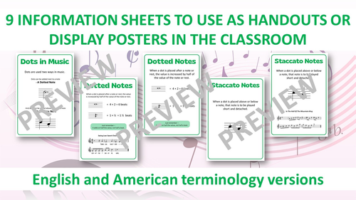 Dots In Music | Teaching Resources