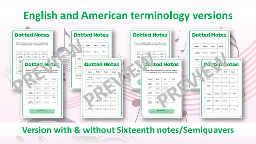 Dots In Music | Teaching Resources