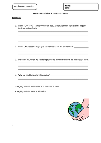 The environment | Teaching Resources