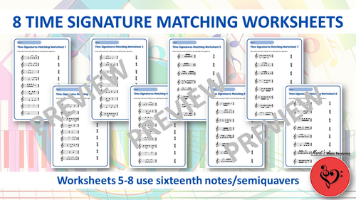 Music Time Signatures Unit of Work - PowerPoint, Handouts & 14 ...