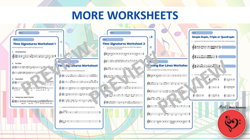 Music Time Signatures Unit of Work - PowerPoint, Handouts & 14 ...