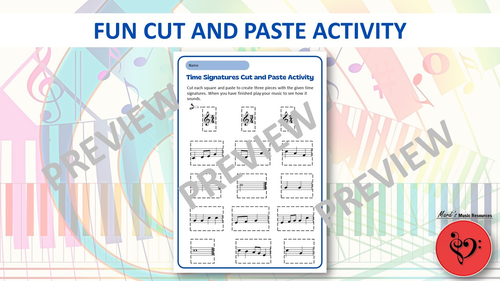 Music Time Signatures Unit of Work - PowerPoint, Handouts & 14 ...