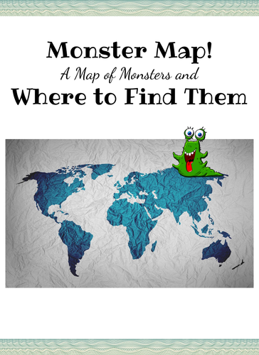 Creative Writing Prompts: Escape of the Monsters | Teaching Resources