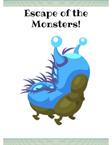 Creative Writing Prompts: Escape of the Monsters | Teaching Resources