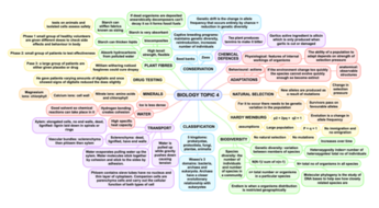 A-Level Biology topic mind map | Teaching Resources