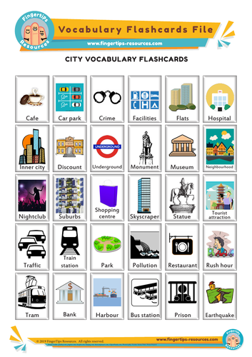 Cities Unit - ESL Activity Bundle | Teaching Resources