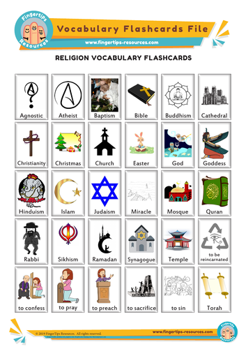 Religion & Faith Unit - ESL Activity Bundle | Teaching Resources