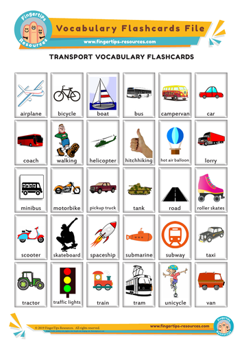 Transport Unit - ESL Activity Bundle | Teaching Resources