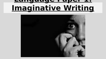 GCSE English Language Imaginative Writing SOW | Teaching Resources