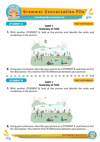 Intermediate Grammar Speaking Bundle | Teaching Resources