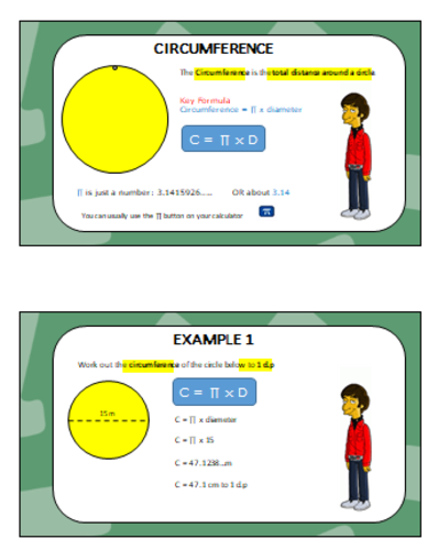 Circumference of A Circle- Home Learning Pack | Teaching Resources