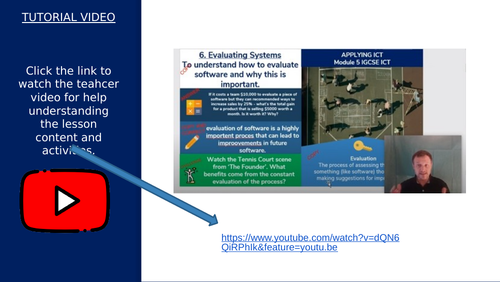 6 Ict Igcse Edexcel Unit 5 Applying Ict Software Evaluation Teaching Resources