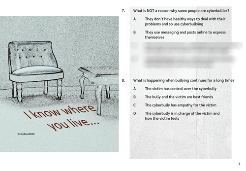 Cyberbullying Quiz (US) | Teaching Resources