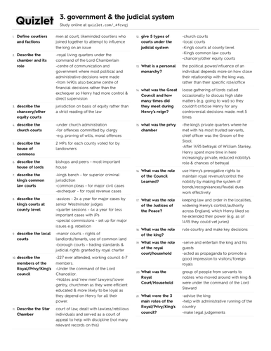AQA A-Level History Henry VII flashcards - all packs | Teaching Resources