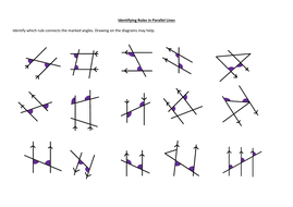 Angles Rules in Parallel Lines (Alternate, Co-interior & Corresponding ...