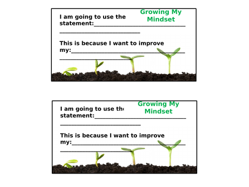 'What Makes a Great Learner?' Growth Mindset Form Time Session ...