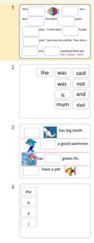 High Frequency words reading activity EYFS/YEAR 1 | Teaching Resources