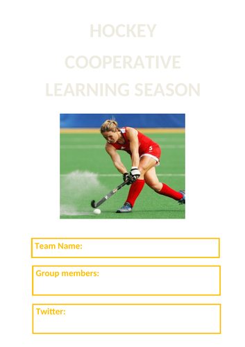 Sport Education Booklet / Cooperative Learning Booklet | Teaching Resources