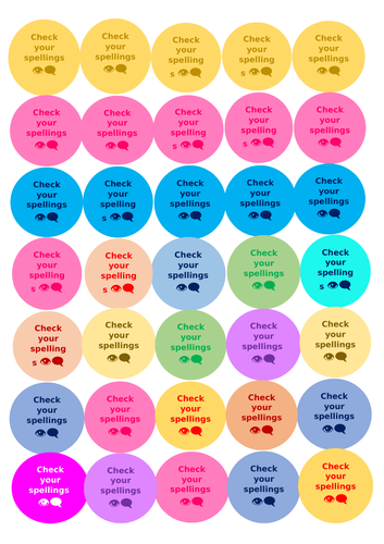 Marking stickers / Assessment stickers | Teaching Resources