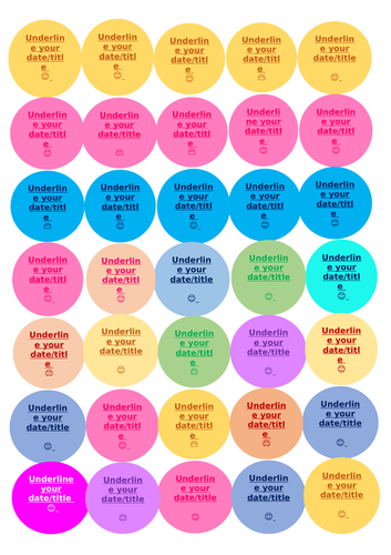 Marking stickers / Assessment stickers | Teaching Resources