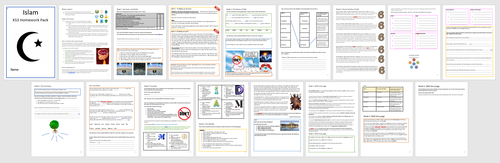 KS3 RS Introduction to Islam: Workbook for Self-Study or Homework ...