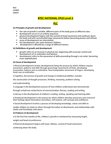 BTEC Level 3 CPLD Unit 3 | Teaching Resources BTEC Level 3 CPLD Unit 3 | Teaching Resources