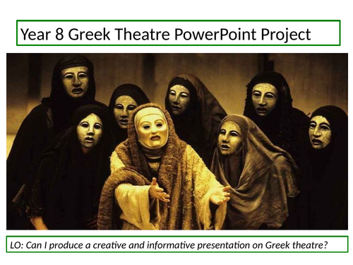Online Drama SOW- Greek Theatre Bundle | Teaching Resources