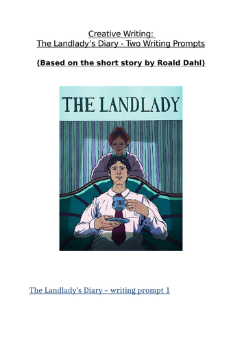 The Landlady by R Dahl Creative Writing | Teaching Resources
