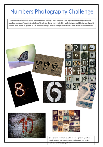 Photography Challenges (Alphabet and numbers) (Stay Home - Covid-19 ...