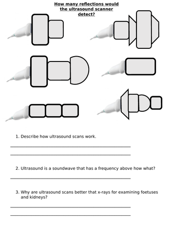 Ultrasound Worksheet | Teaching Resources