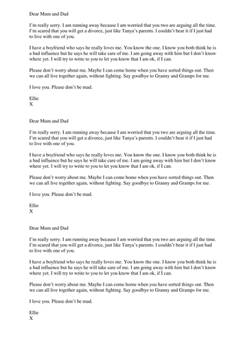 KS3 MISSING PERSON DRAMA SCHEME - EIGHT STRUCTURED LESSONS WITH ...