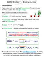 Home Learning Pack ~ GCSE Biology ~ Bioenergetics | Teaching Resources