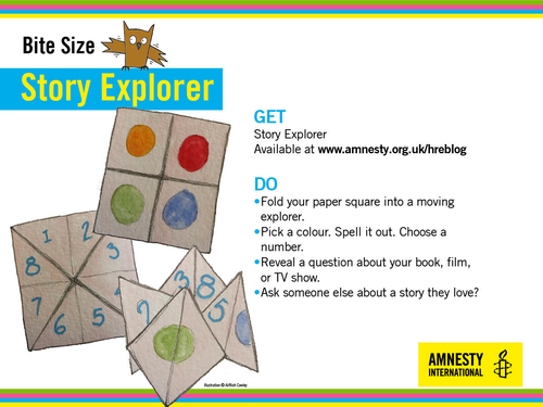 Story Explorer - Bite Size Activity | Teaching Resources