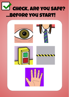 Machine Safety posters for EAL (literacy free) | Teaching Resources